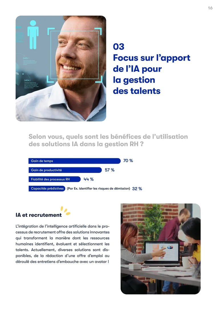 Avènement de la data & de l’intelligence artificielle : les impacts RH (étude OpinionWay)